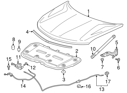 Hood & Components for 2019 Chevrolet Traverse | GMPartsNow