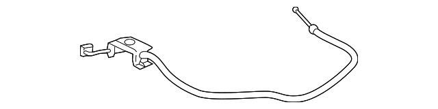2018-2024 GM Hood Secondary Latch Release Cable 84215989 GM ...