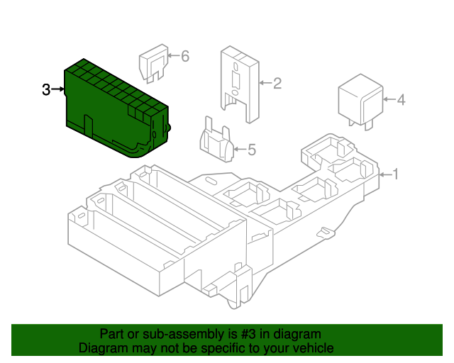 2004-2020 Audi Fuse Holder 4F1-941-824 | OEM Parts Online