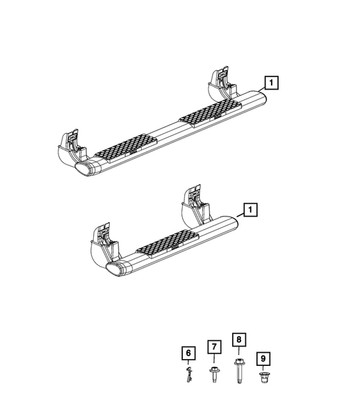 Running Boards and Side Steps for 2020 Ram 3500 | Mopar Wholesale Parts