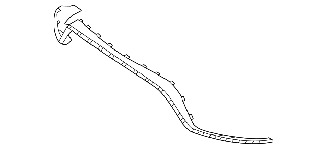 290-885-49-01 - Trim Molding 2019-2021 Mercedes-Benz | Mercedes-Benz ...