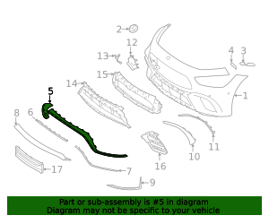 290-885-49-01 - Trim Molding 2019-2021 Mercedes-Benz | Mercedes-Benz ...