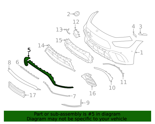 290-885-49-01 - Trim Molding 2019-2021 Mercedes-Benz | Mercedes-Benz ...
