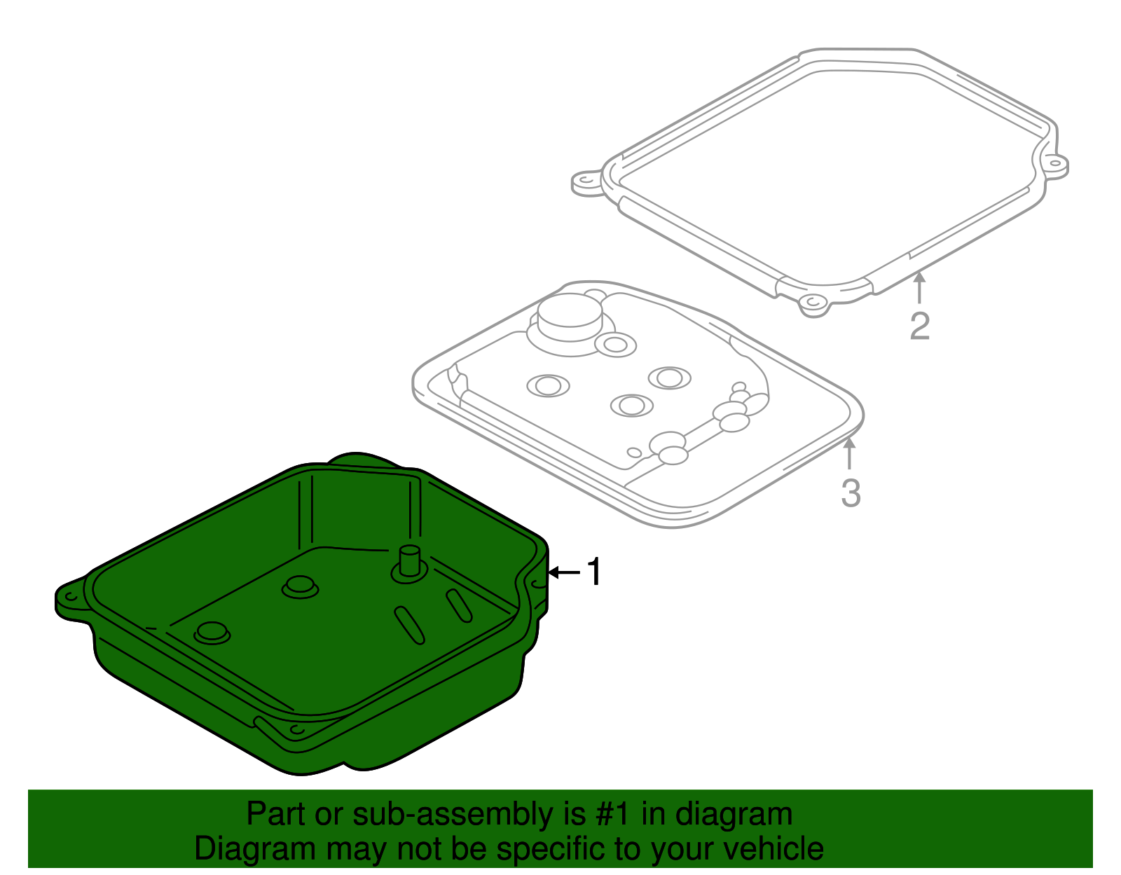 2003-2010 Volkswagen Beetle Trans Pan 09G-321-361 | OEM VW Parts Haus