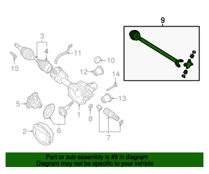 2006-2010 Ford Drive Shaft Assembly 6l2z4a376b | TascaParts.com