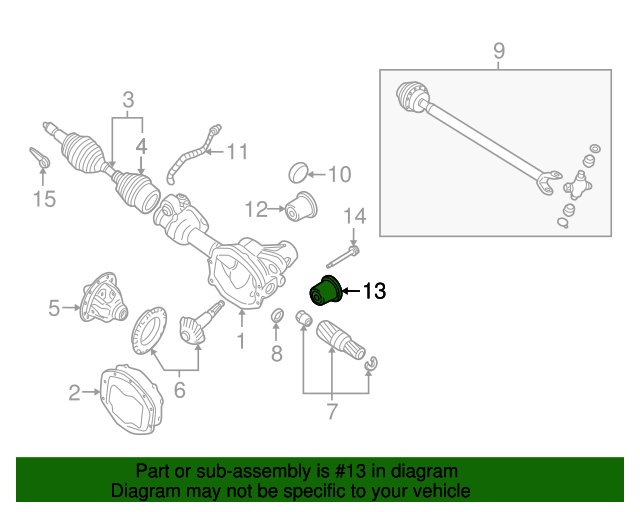 Genuine OEM Ford Part - Mount Bushing F67Z-3A443-AA | Genuine OEM Ford ...