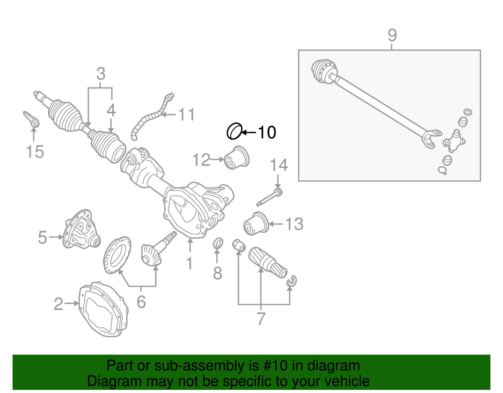 1995-2011 Ford Seal F57Z-3254-AA | Miracle Ford Parts
