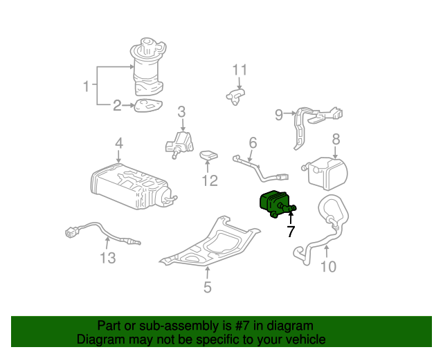 17330-S9V-A01 - Filter 2005-2014 Honda | Honda Parts Online