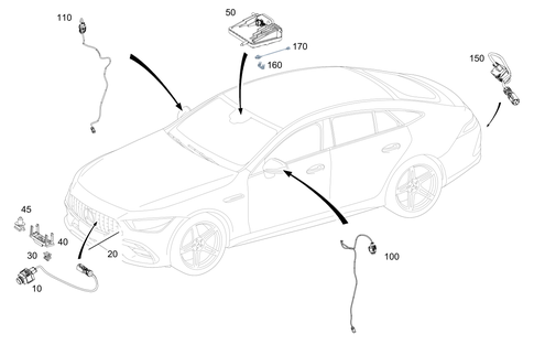 Camera for 2025 Mercedes-Benz AMG GT 43 | Mercedes-Benz USA Parts