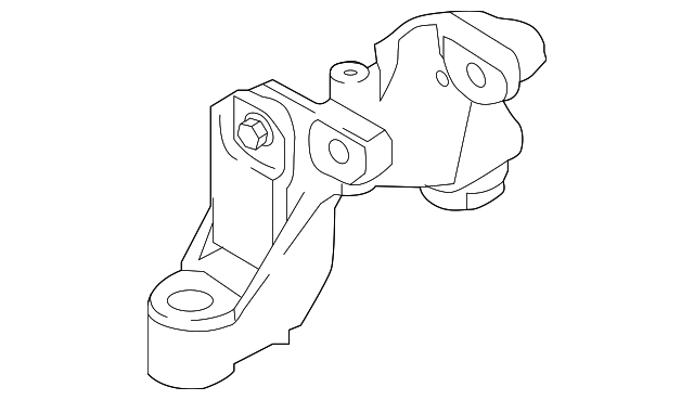 12325-WB002 - Trans Mount Bracket - 2016-2020 Toyota | Lithia Toyota Parts