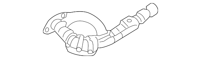2012-2017 Nissan Cross Over Pipe 20030-1PD0A | QuirkParts