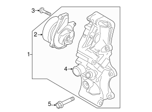 11-51-8-631-940 - Engine Water Pump 2020-2023 Mini | AutoNationParts.com