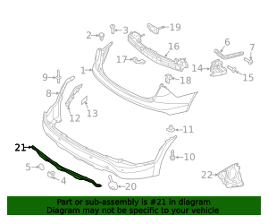 Genuine OEM Skid Plate Part# 86665-4Z000 Fits 2013-2016 Hyundai Santa ...