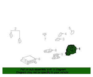 2019-2024 Toyota Clock Spring 84308-0R030 | OEM Parts Online