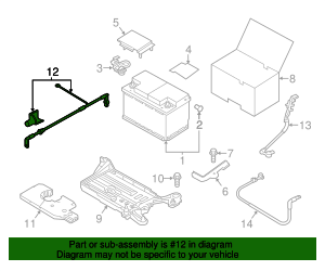 5Q0-971-228-AC - Positive Cable 2020 Audi | Audi OEM Parts