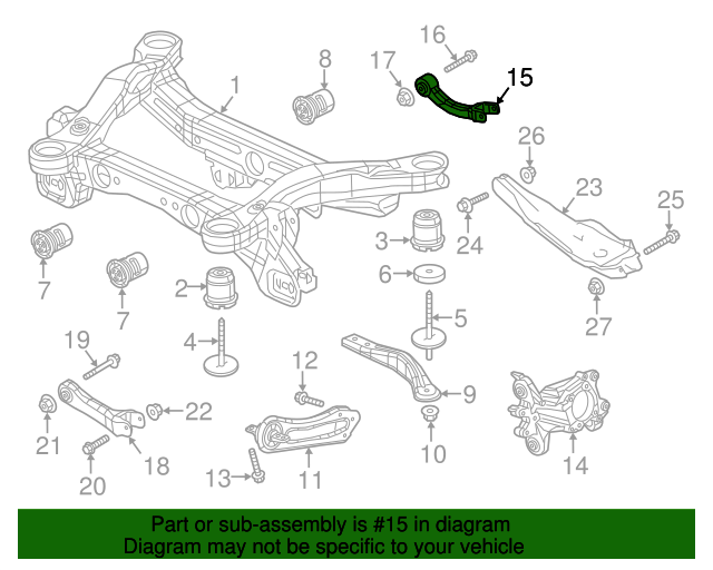 2014-2022 Mopar Upper Control Arm 68207620AA | TascaParts.com