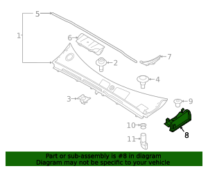 31651567 - Side Cover - 2019 2020 Volvo XC40 | Volvo OEM Parts Direct