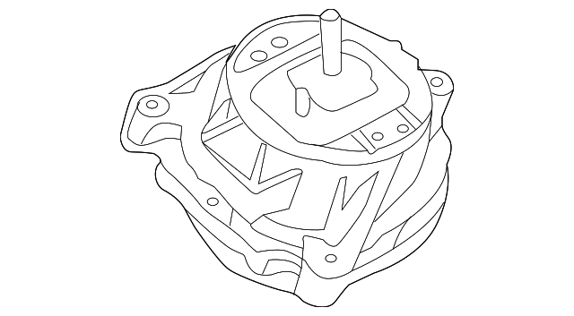 22116787657 - 2012-2018 BMW Motor Mount (22-11-6-787-657) | BMW of ...