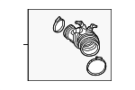 28130-C5410 - Intake Hose 2016-2017 Kia Sorento | Kia.Parts Store