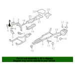 18307553601 - 2007-2024 BMW Pre-Converter O-Ring (18-30-7-553-601 ...