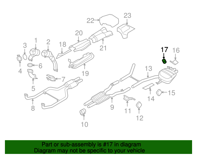 Genuine BMW 18-30-7-581-934 | Exhaust System Hanger | FREE Shipping on ...