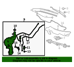 2019-2024 Chevrolet Blazer Windshield Washer Solvent Container 84757867 ...