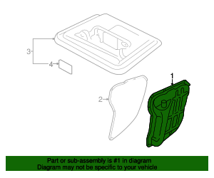 2705A018 - Trans Pan - 2007-2020 Mitsubishi Outlander | Lasco Auto Parts