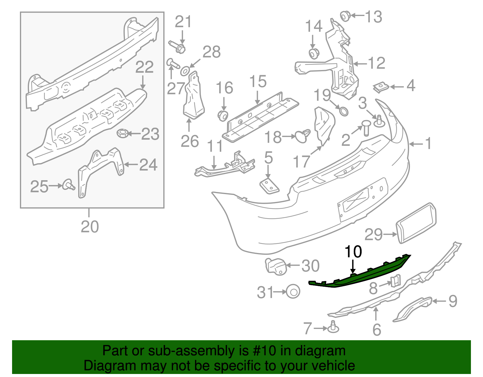 2013-2016 Porsche Molding 981-505-512-00-1E0 | Sunset Porsche Parts