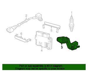 2015 Volkswagen Crankshaft Position Sensor 04L-906-433-B | OEM Parts Online