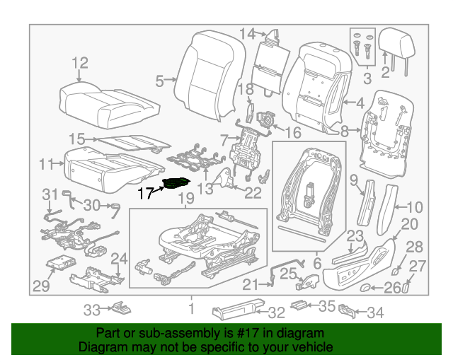2014-2016 GM OEM NEW 2014-2015 GM Cadillac Temperature Controlled Seat ...