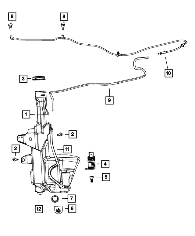 MOPAR NONE ISOLATOR - 68210091AA - 68210091AA | Mopar Online Parts