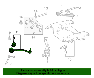 2223302301 - Lateral Arm 2014-2020 Mercedes-Benz | AutoNationParts.com