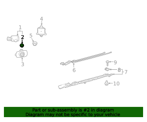 89305-47010 - Park Sensor Cushion - 2018-2024 Toyota | OEM Genuine ...
