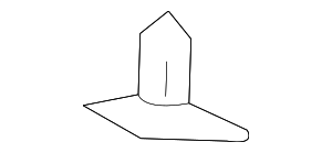 2011-2024 Toyota Headliner Retainer 90467-10181 | Toyota Parts Center