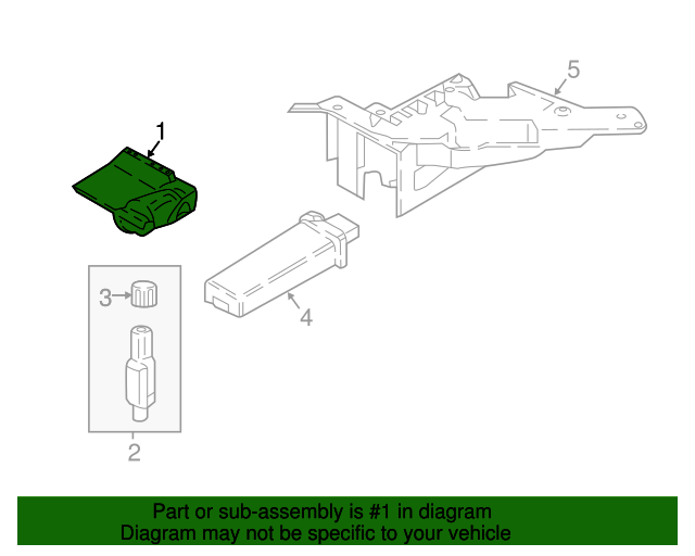 2014-2024 Porsche Sensor PAB-907-275-A | Sunset Porsche Parts