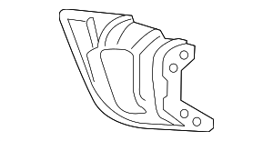 2020-2023 Jeep Wrangler Trim Bracket 68482586aa | TascaParts.com