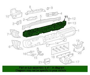 Absorber 68295349AD | TascaParts.com