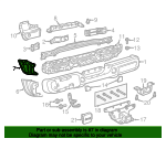 2018-2020 Jeep Wrangler Side Extension Bracket - Driver's Side (LH ...