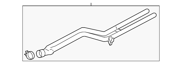 Genuine BMW 18-30-7-630-470 | Exhaust Pipe | FREE Shipping on Most ...