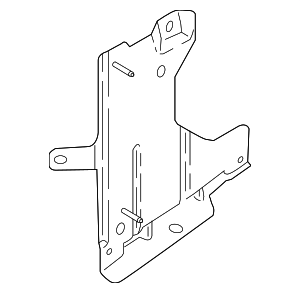 2017-2020 Ford Engine Control Module Bracket HS7Z-12A659-A | TascaParts.com