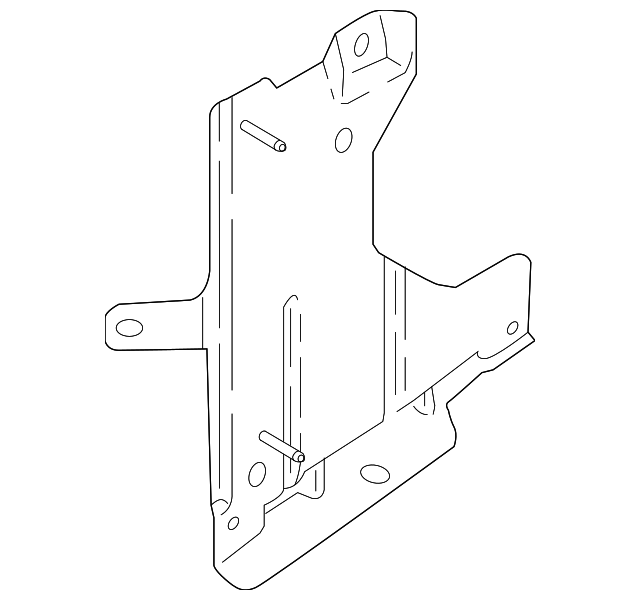 2017-2020 Ford Engine Control Module Bracket HS7Z-12A659-A | TascaParts.com