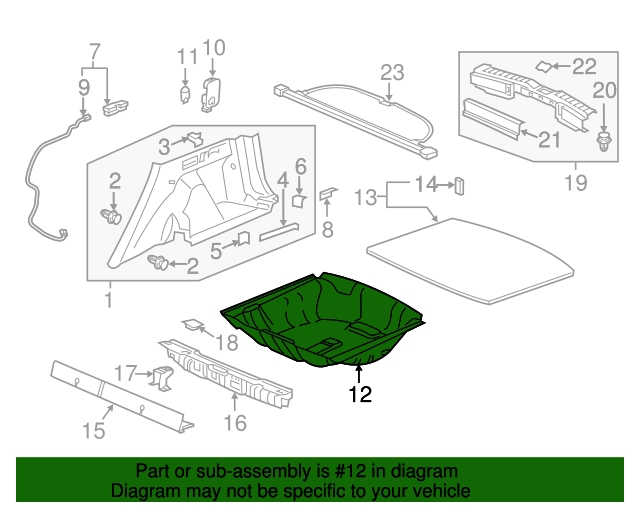 2017-2022 Honda CR-V Insulator 83315-TLA-A01 | Honda Factory Parts