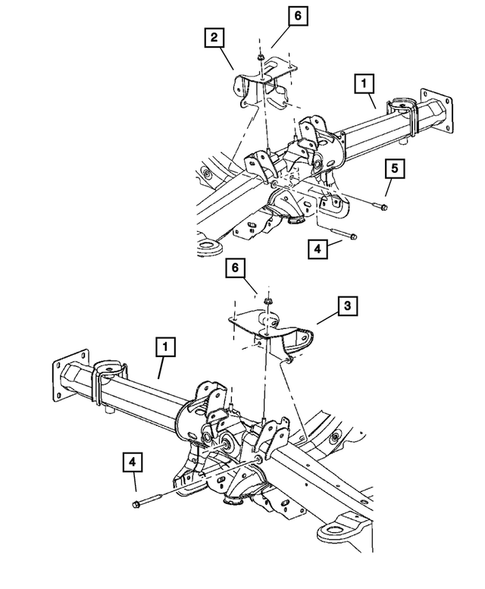 Engine Mounting for 2006 Dodge Durango | DodgeParts.com
