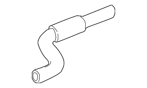 1995-2003 Toyota Upper Hose 16571-20020 | OEM Parts Online