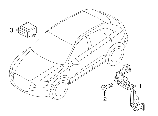 2008-2018 Audi Level Sensor 1K0-941-273-L | OEM Parts Online