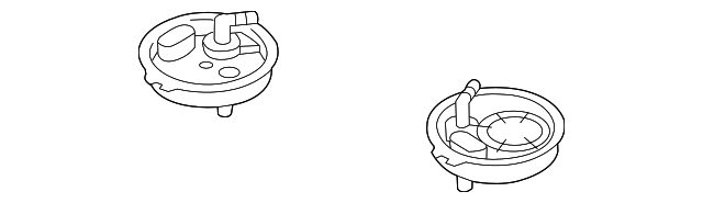 2009-2016 Volkswagen Touareg Fuel Pump Assembly Flange 7L8-919-679-E ...