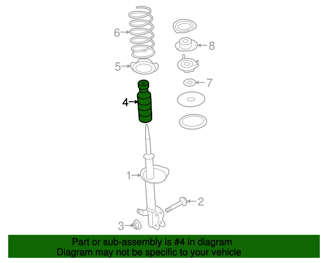 2007-2014 Nissan Bumper 54050-9DF0A | Parts for Nissans