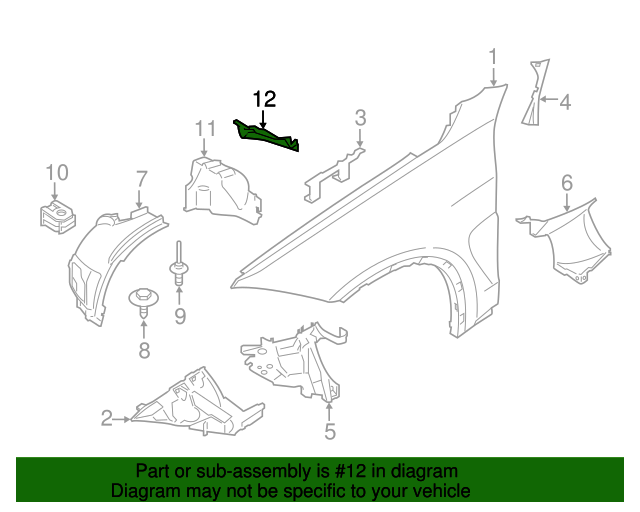 Genuine BMW 51-71-7-325-401 | Access Cover | FREE Shipping on Most ...