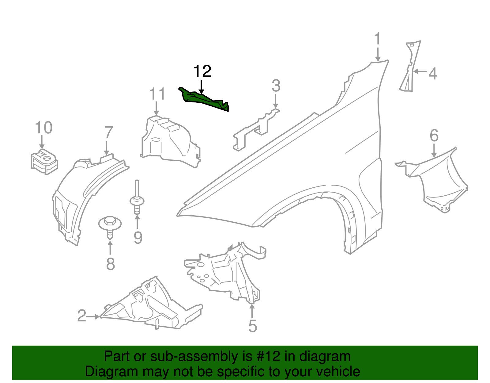 51717325402 - 2007-2019 BMW Access Cover (51-71-7-325-402) | BMW of ...