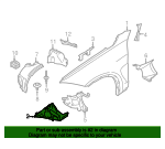 51657337093 - 2014-2018 BMW X5 Front Bracket (51-65-7-337-093) | BMW of ...